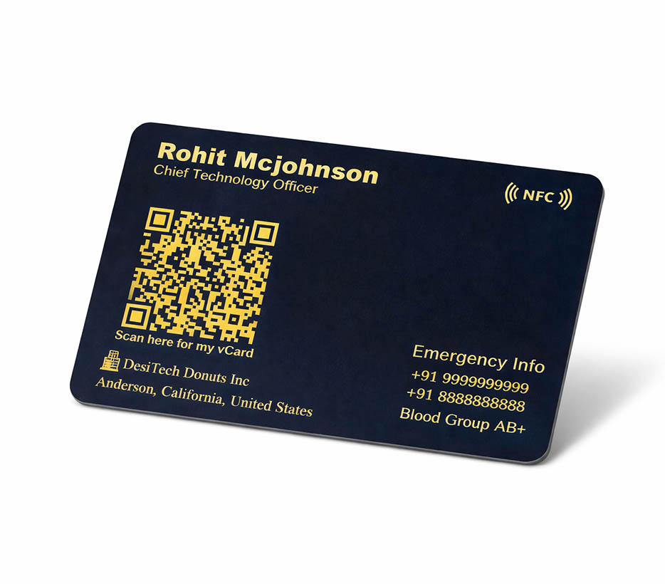 NFC Digital Business Card | Smart V-Card – 5thir