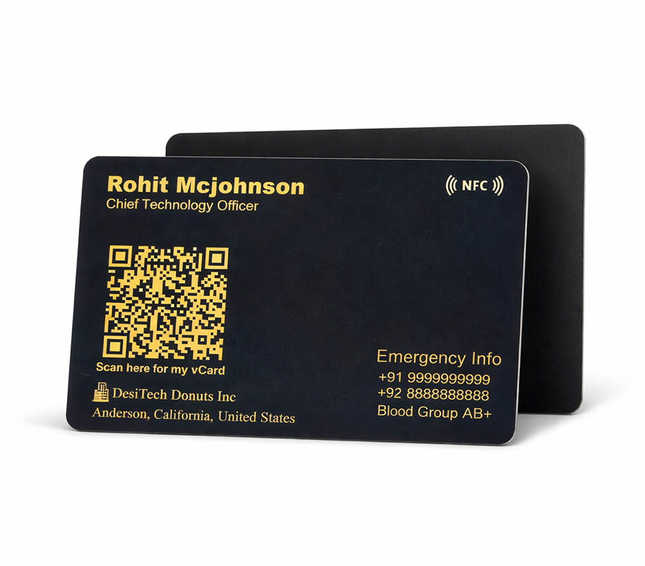 NFC Digital Business Card | Smart V-Card – 5thir