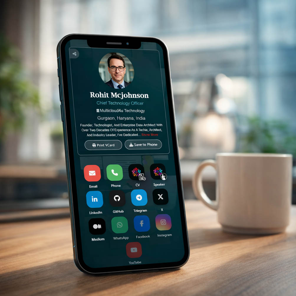 NFC Digital Business Card | Smart V-Card – 5thir